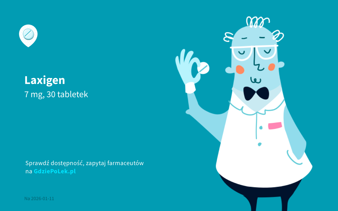 Laxigen cena i dostępność w aptekach w całym kraju | Gdzie po lek