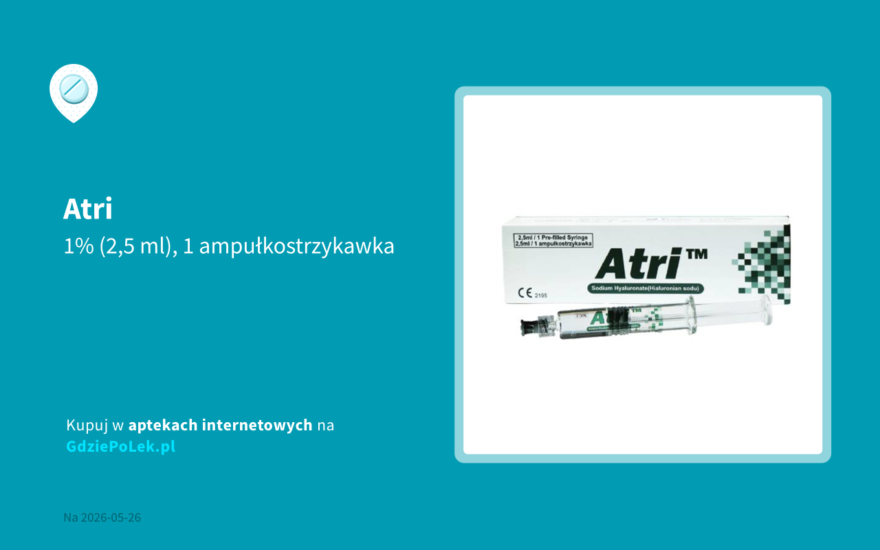 Atri cena i dostępność w aptekach w całym kraju | Gdzie po lek