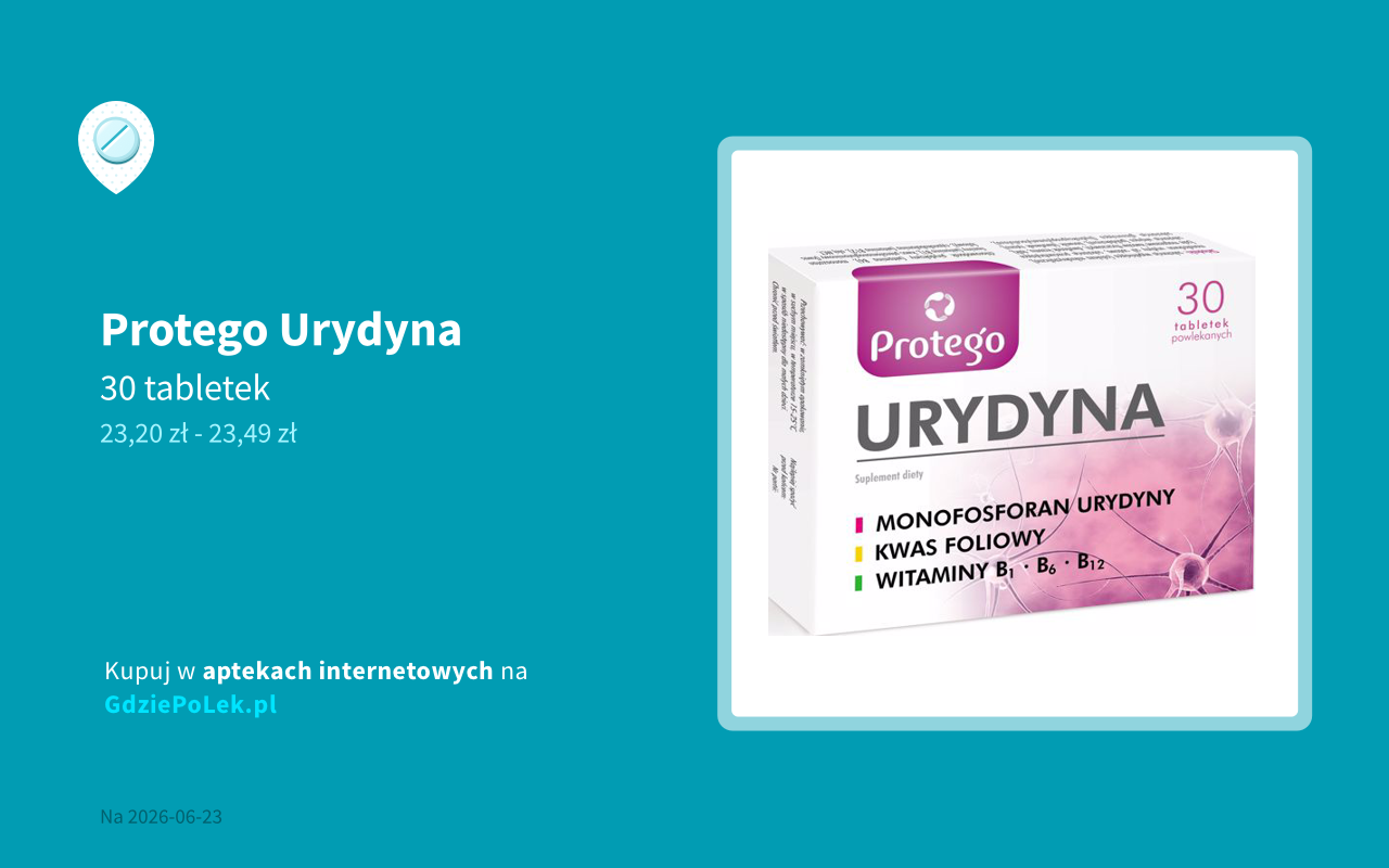 Protego Urydyna cena i dostępność w aptekach w Częstochowie | Gdzie po lek
