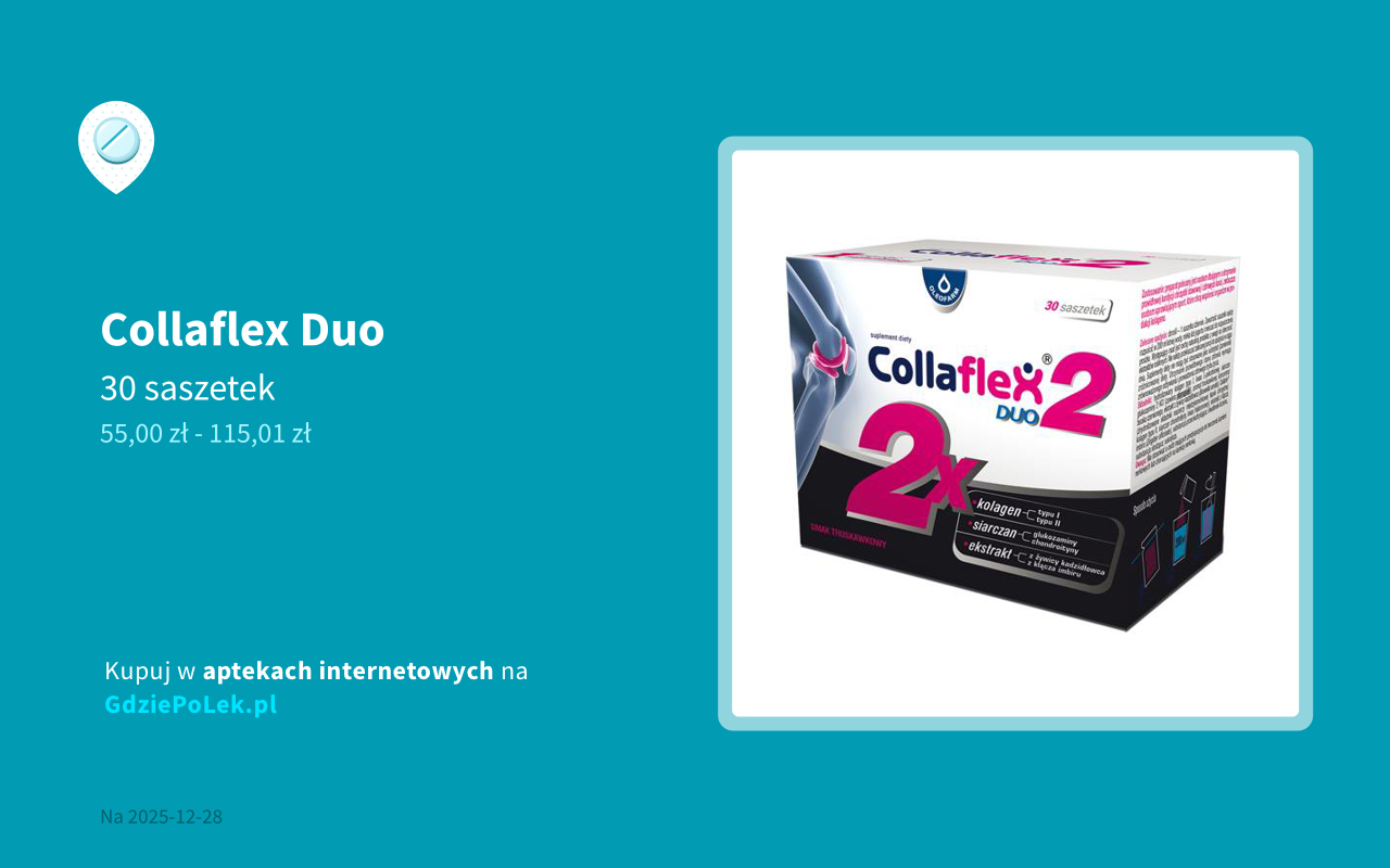 Collaflex Duo cena i dostępność w aptekach internetowych i ...