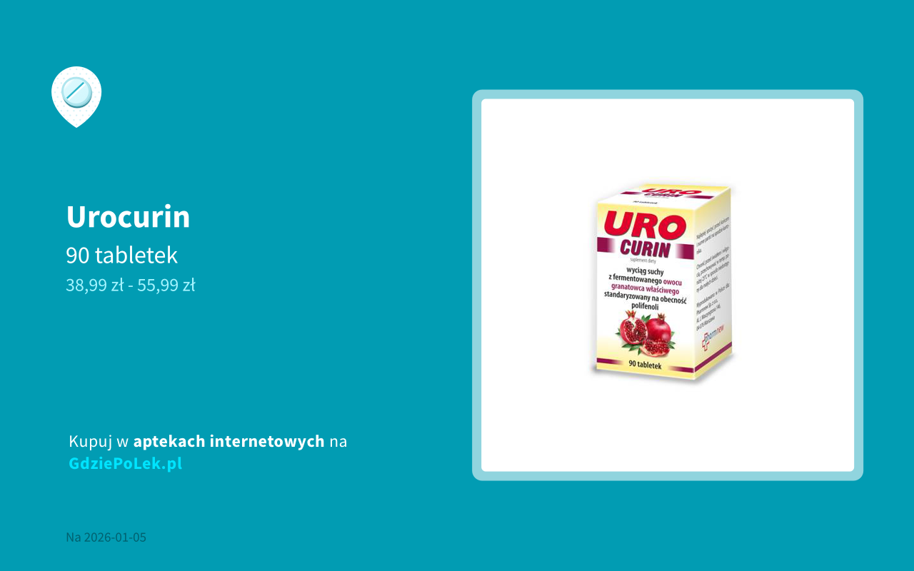 Urocurin cena i dostępność w aptekach internetowych i stacjonarnych ...